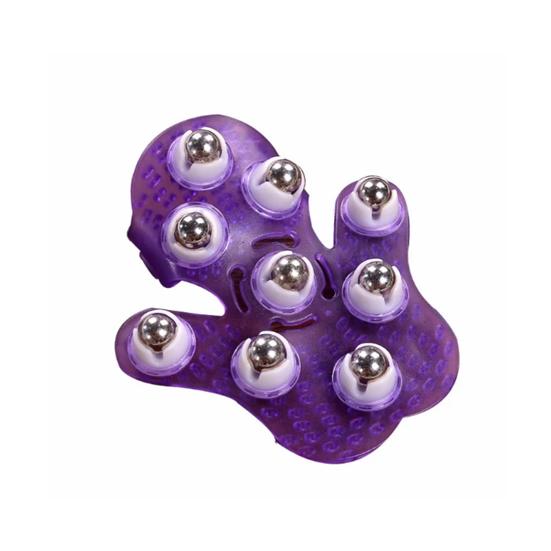 ลูกกลิ้งนวดถุงมือ Anti Cellulite กล้ามเนื้อผ่อนคลายนวดสำหรับคอไหล่ ...