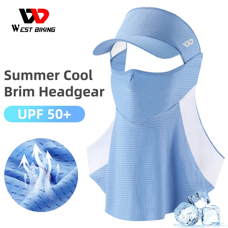 WEST BIKING Unisex Fishing Hat Sun Visor Cap Hat Outdoor UPF 50 Sun ...