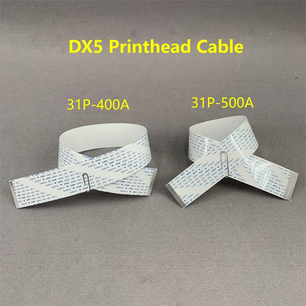 LETOP 5PCS EP DX5 Head Data Cable 31Pin 40cm 50cm Long for Eco Solvent ...