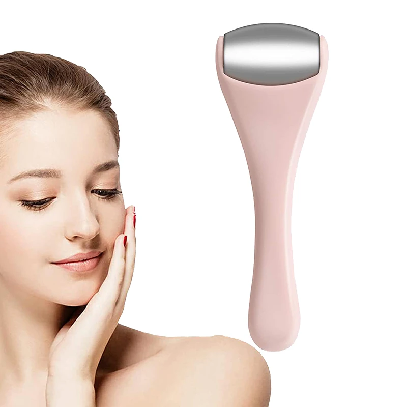 Mini Stainless Steel Cooling Face Roller Skin Cooling Ice Roller Eye ...