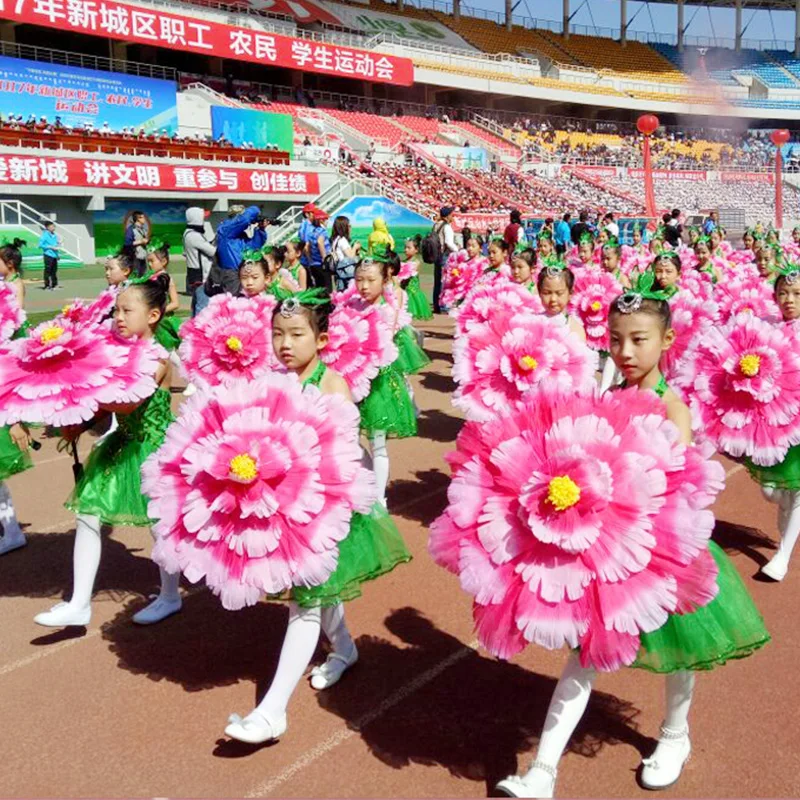 Umbrellas Flowers Chinese Dance | Children Umbrella Flower Dance ...