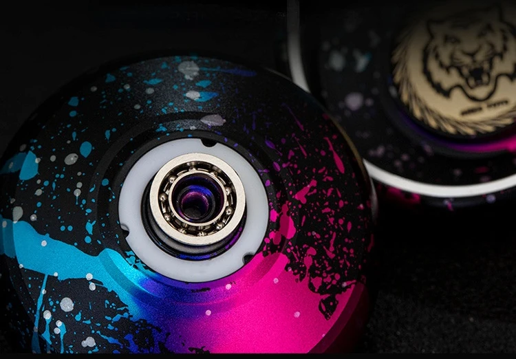 YOYO,Black Silver--Cool Tiger Magicyoyo Yo yo professionnel en alliage ...