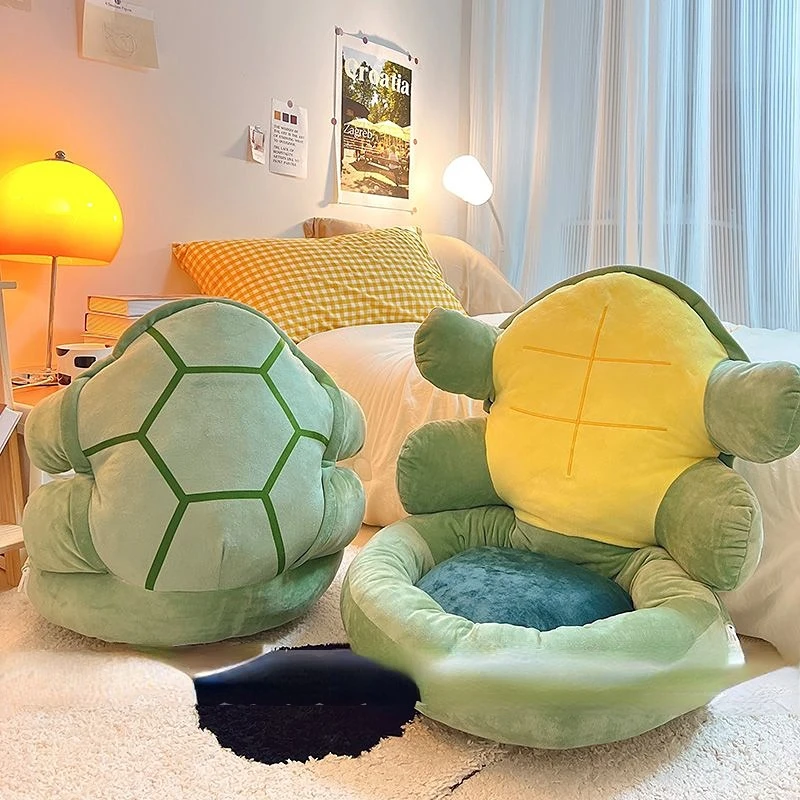 Turtle Shell Bean Bag Lazy Sofa Pet Futon Cushion Back Pear Chair ...