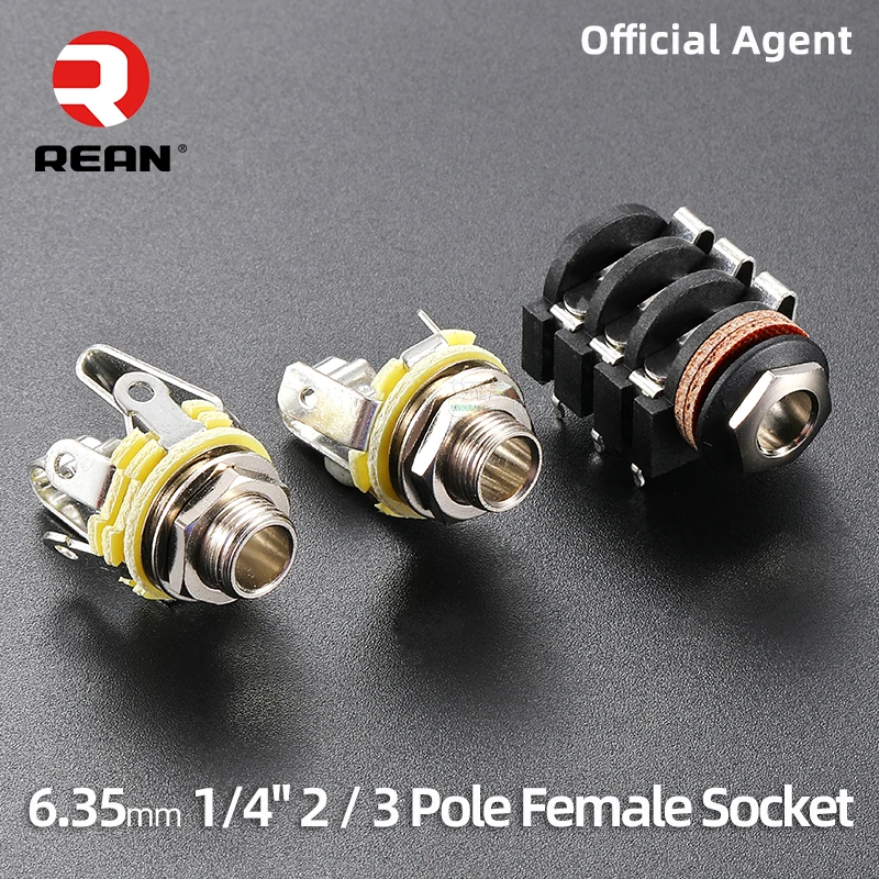 Neutrik-REAN-TRS-Stereo-6-35mm-Metal-Female-Jack-3-Pole-NYS230-Audio ...