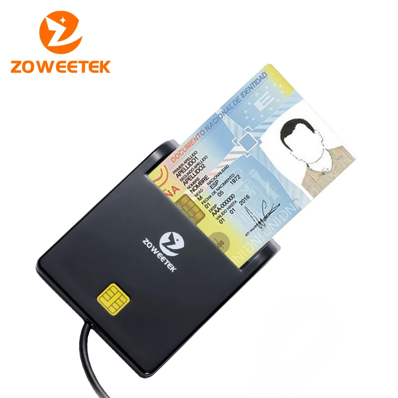 Genuine Zoweetek 12026-1 New Product For Usb Emv Smart Card Reader For ...