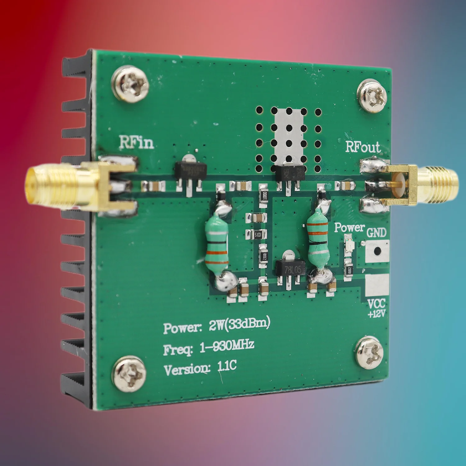 12VDC-RF-Power-Wideband-Amplifier-Module-with-1-930MHz-Working ...