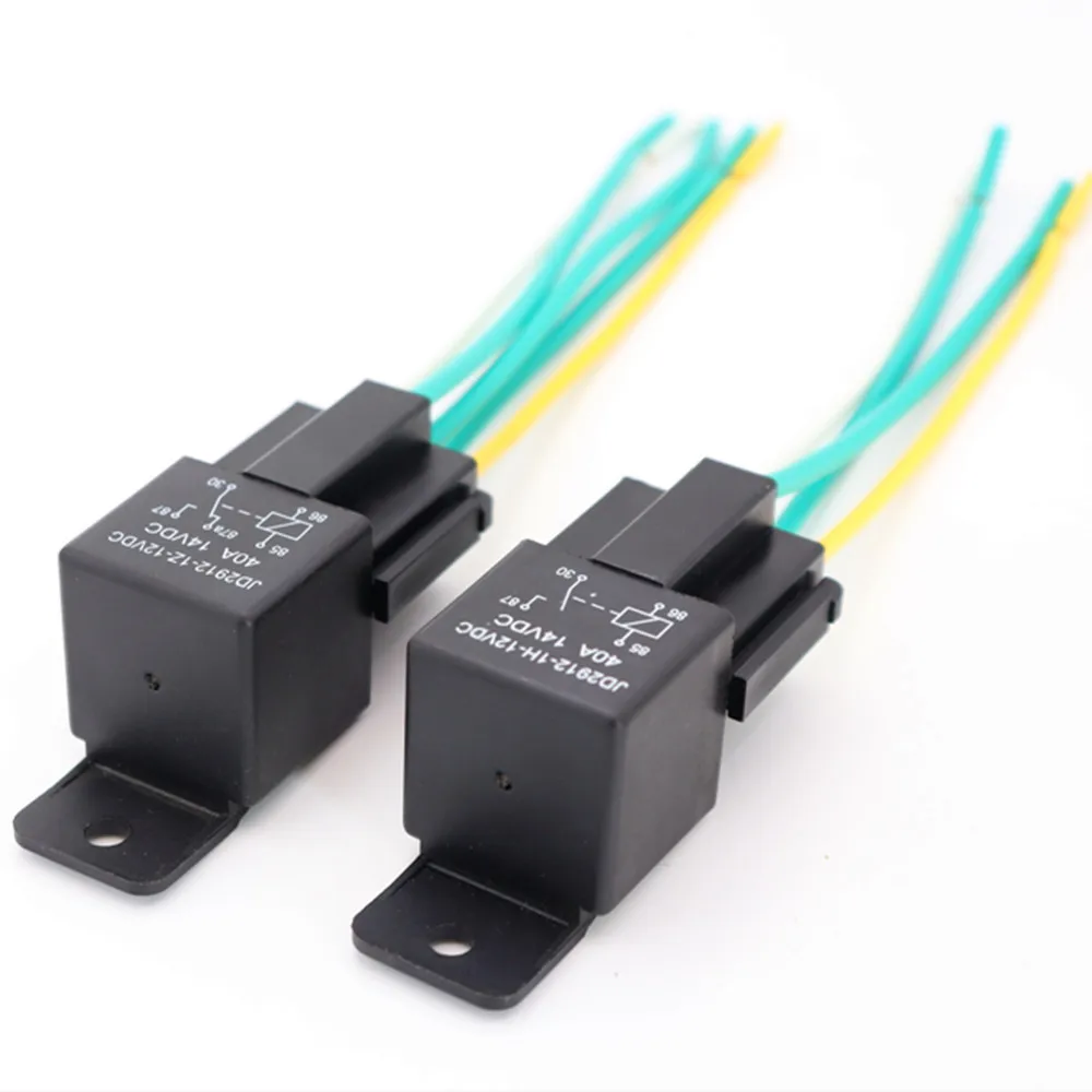 Relé de 12V, 24V, 36V, 48V para coche, motocicleta, vehículo eléctrico ...