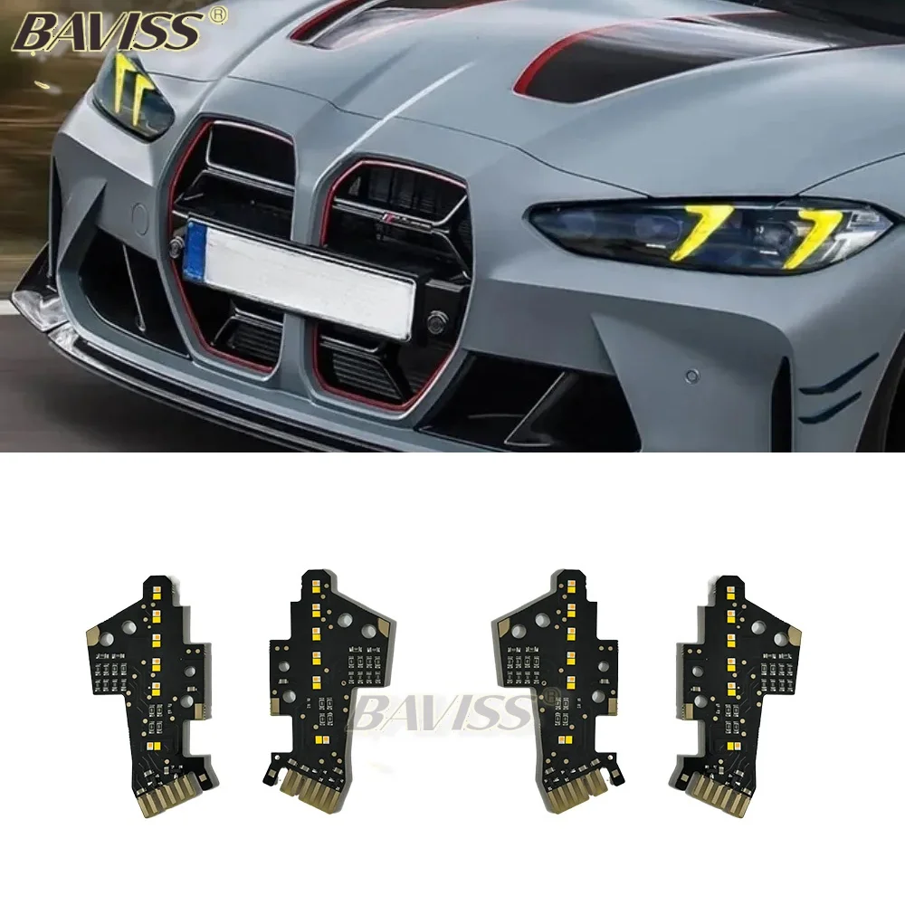 CSL Yellow Angel Eye DRL LED Latest Upgrade LED Boards For 2024 2025 ...
