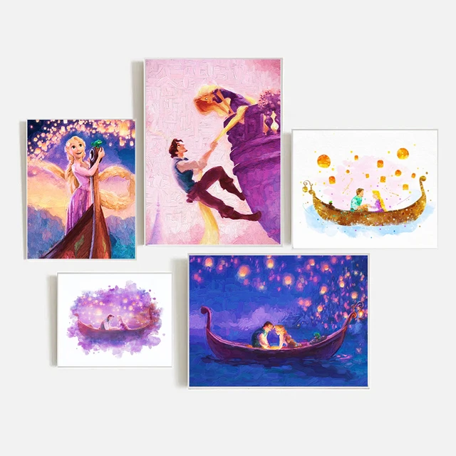 Tangled Rapunzel Wall Stickers