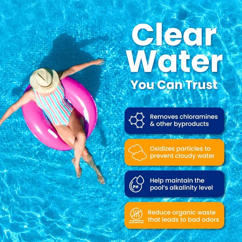 2025 hot sale 68% Calcium Hypochlorite Pool Shock for Swimming Pools ...