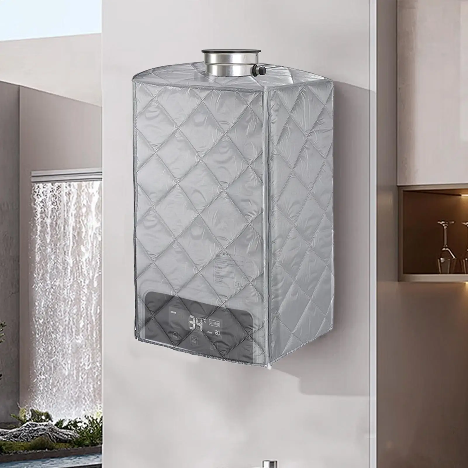 Outdoor Water Heater Cover Waterproof Dustproof Protective Enclosure ...