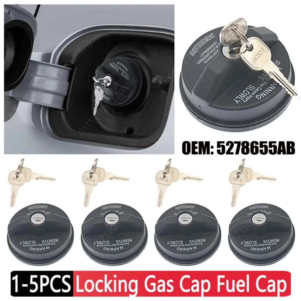 Locking-Gas-Fuel-Cap-5278655AB-For-Jeep-Ram-Promaster-Chrysler-Dodge ...