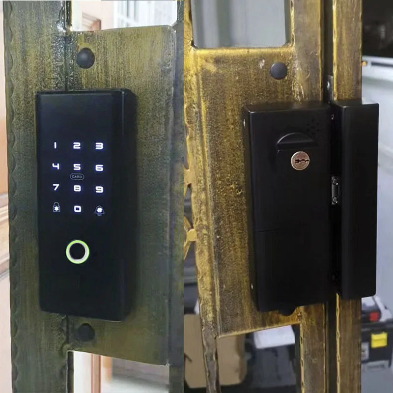 Electronic-Smart-Lock-For-Front-Door-Sliding-Swing-Gate-Lock ...