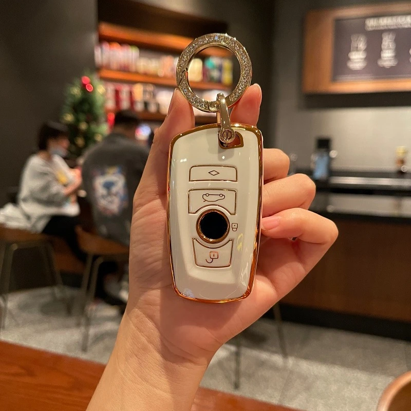 Keyring Tpu Car Key Case Cover For Bmw F20 F30 G20 F31 F34 F10 G30 F11 ...