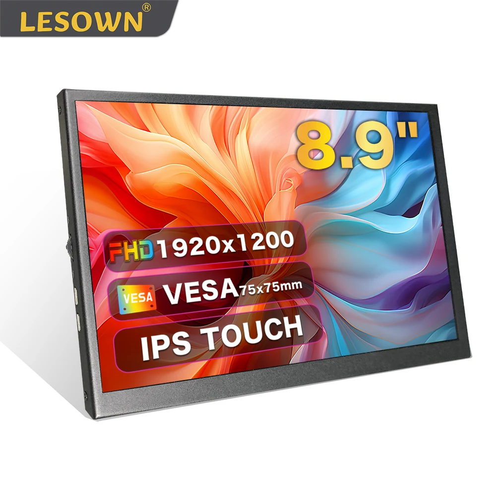 LESOWN-Portable-USB-Type-C-Monitor-Touch-Screen-8-9-inch-Full-HD-IPS ...