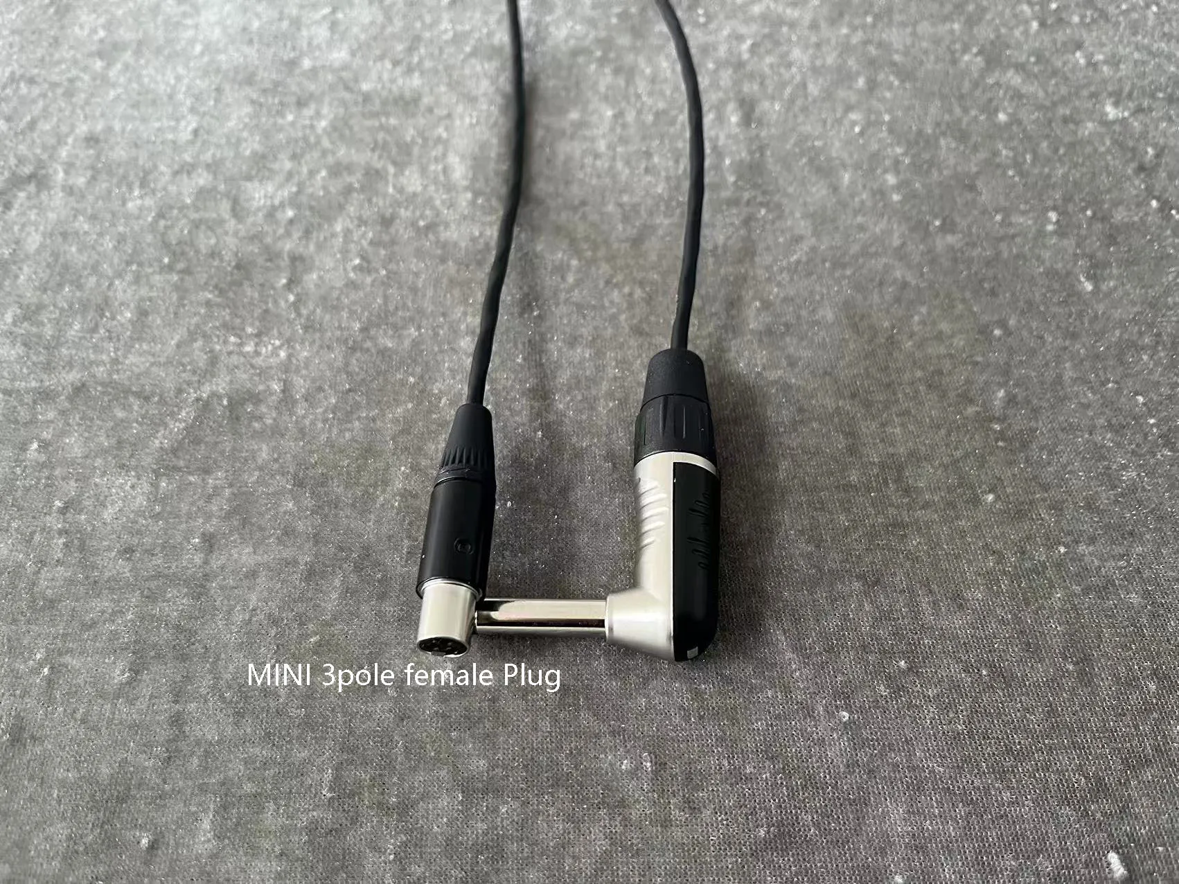 AKG guitar CABLE with SWISS REAN 2 pole 1/4" professional phone plug ...
