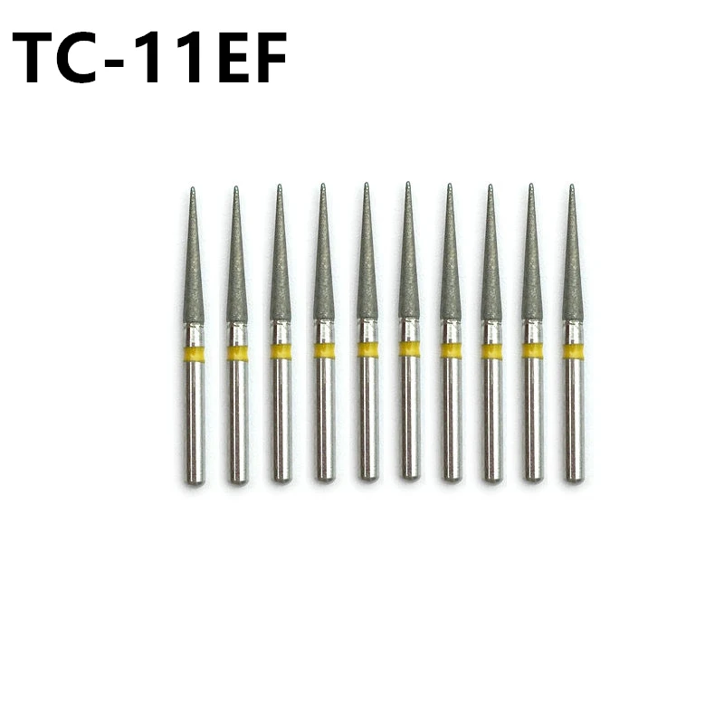 10 Pcs/box Diamond Burs Drills Teeth Polishing Whitening Product Dental ...