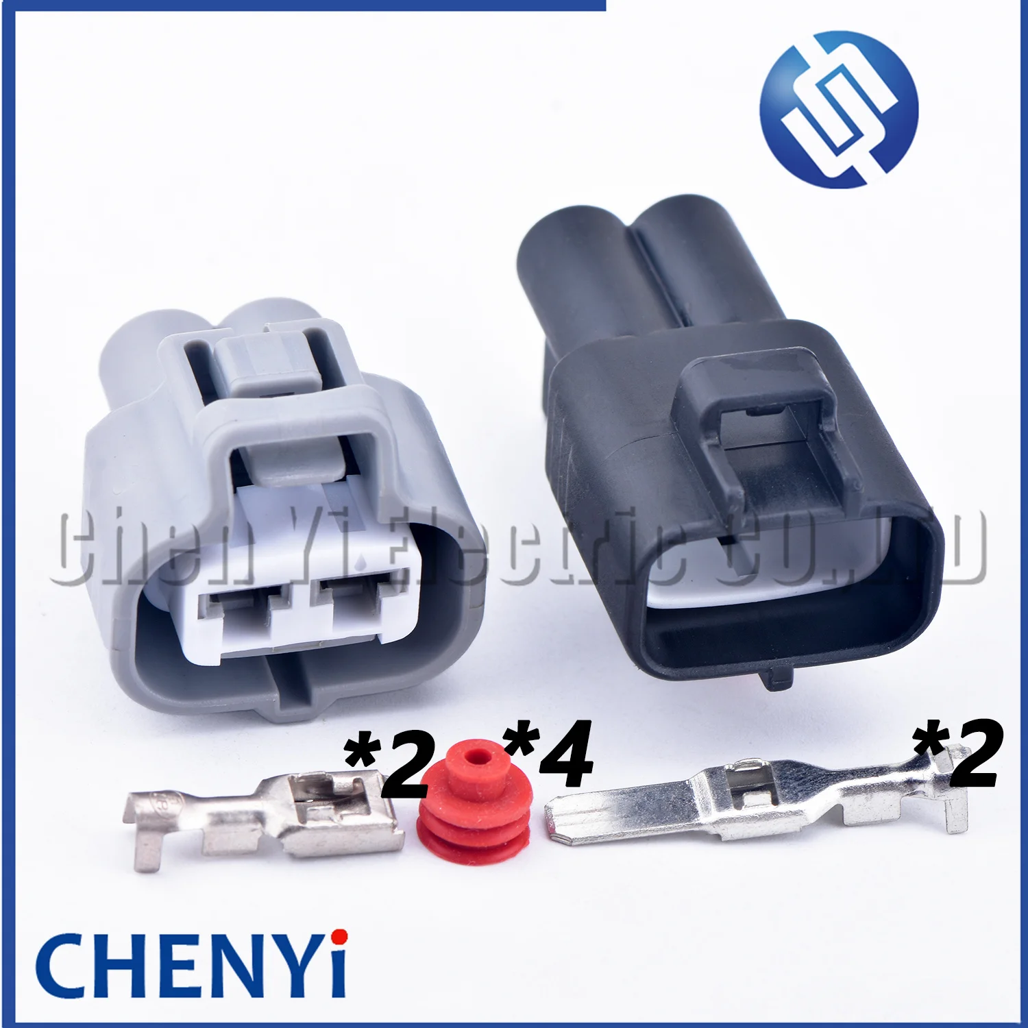 2-Pin-4-8mm-series-Hydraulic-Motor-Plug-Automotive-Female-HID-Cable ...