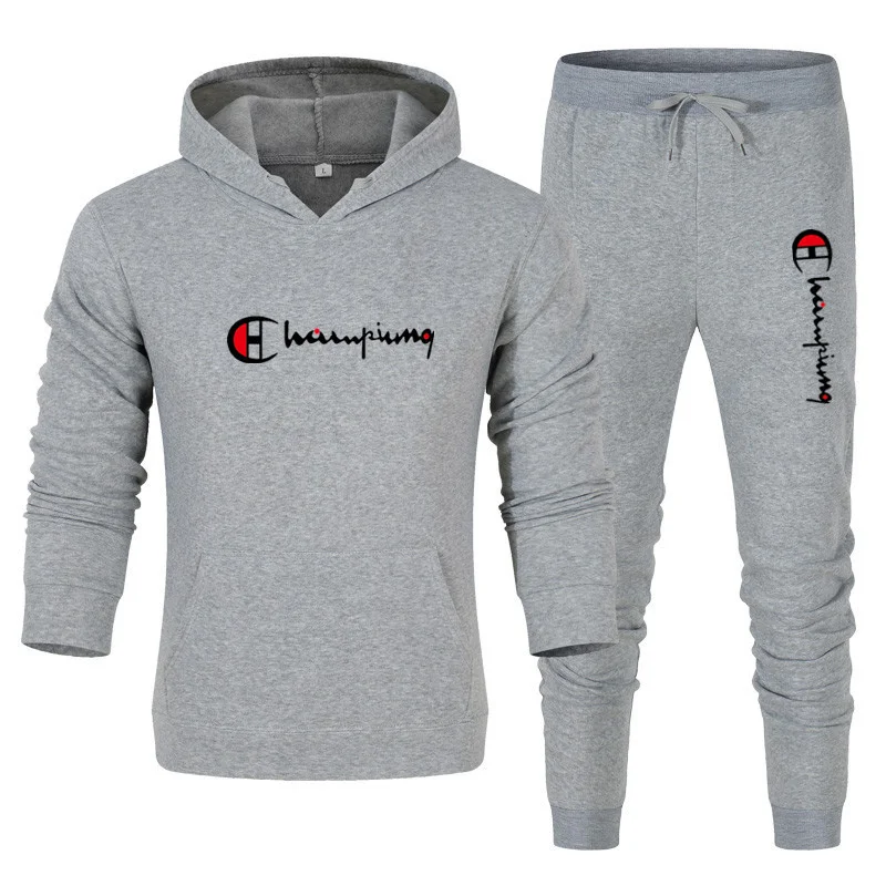Ch-ndal-con-capucha-y-pantalones-de-ch-ndal-para-hombre-conjunto-de-2 ...