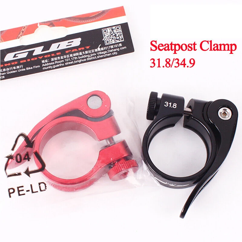 31-8mm-Road-Bike-Seat-Post-Aluminum-Pipe-Clamps-Ultralight-Quick ...