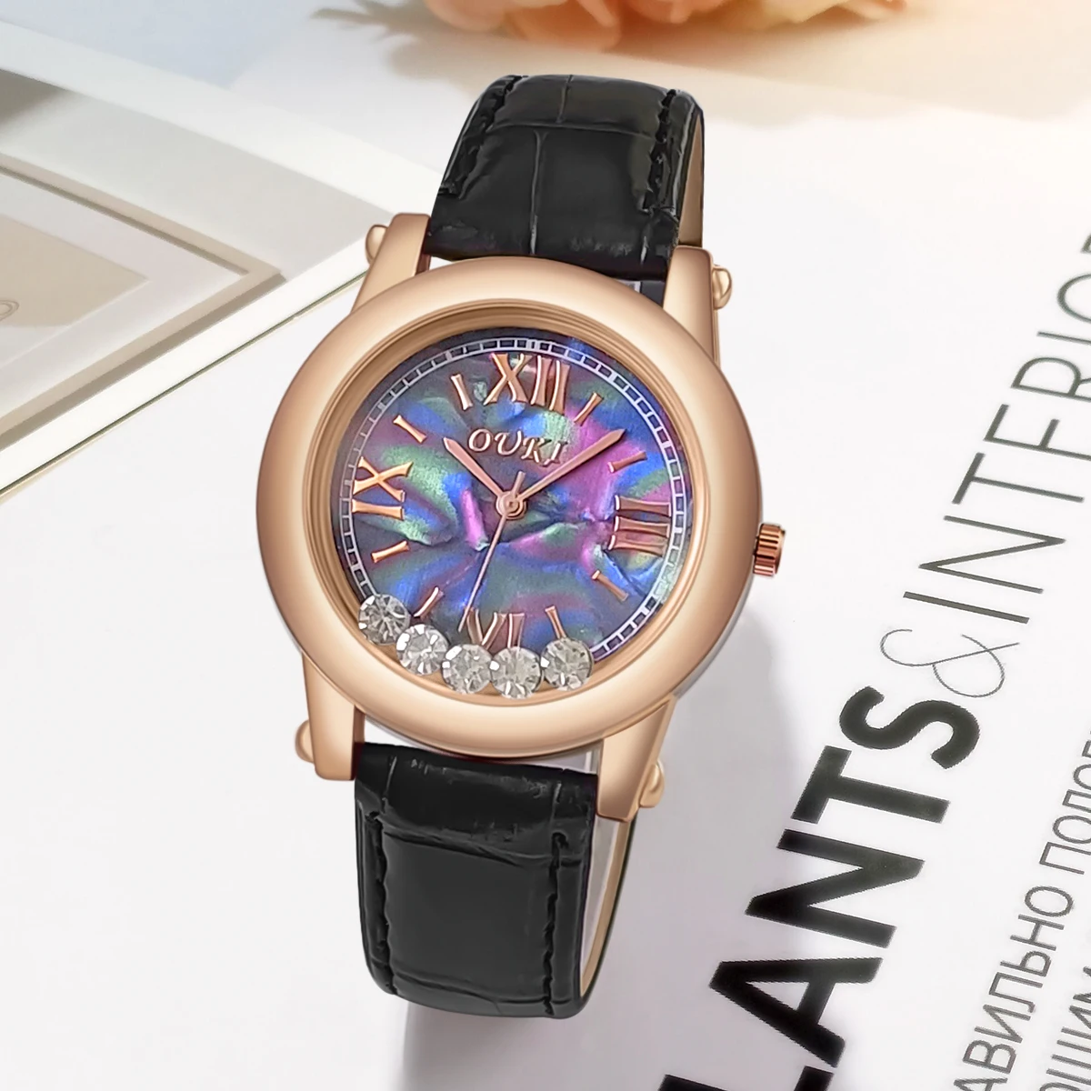 Luxury-Brand-Women-Watch-Pu-Leather-Wristwatch-Quartz-Watches-For-Women ...