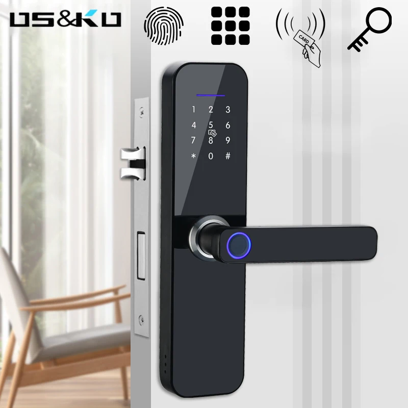 Electronic-Smart-Door-Lock-With-Biometric-Fingerprint-Smart-Card ...
