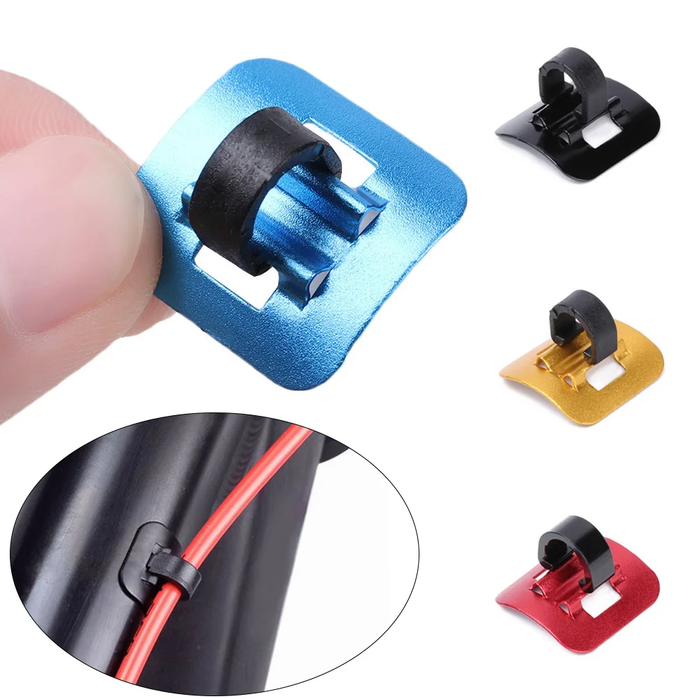 5/10Pcs Stick-on Cable Guide Bicycle Shift Brake Housing Line Tubing ...