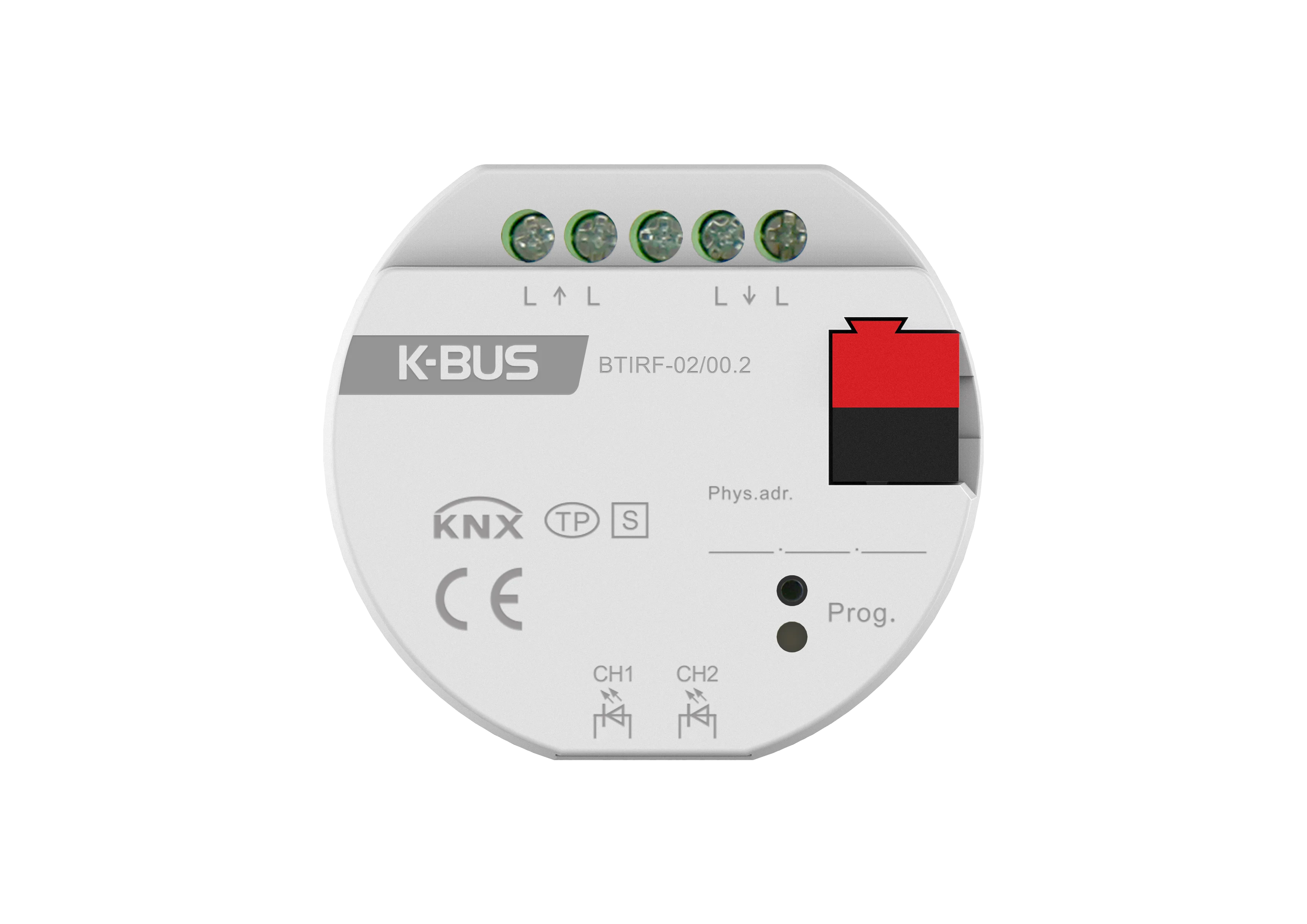 GVS 2-Fold IR Transmitter KNX Gateway for IR, Flush Mounted, 2-Fold ...