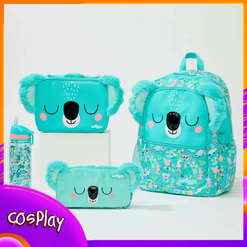 Smiggle-Koala-Children-Student-School-Bag-Cartoon-Kawaii-Cute-Lunch-Box-Large-Capacity-Backpack ...