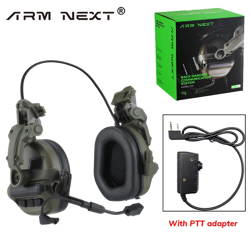 ARM-NEXT-Tactical-Noise-Reduction-Shooting-Earmuff-Microphone-Paintball ...