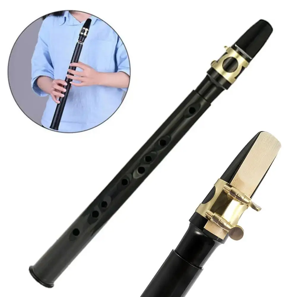 Mini-Pocket-Saxophone-C-Key-Sax-Woodwind-Instrument-with-Bag-Portable ...