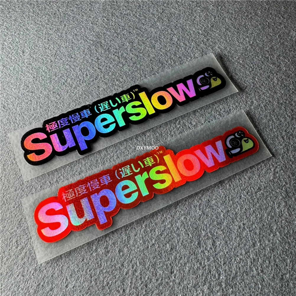 Japanese-Superslow-Snail-Motorcycle-Sticker-Car-Styling-Vinyl-Window ...