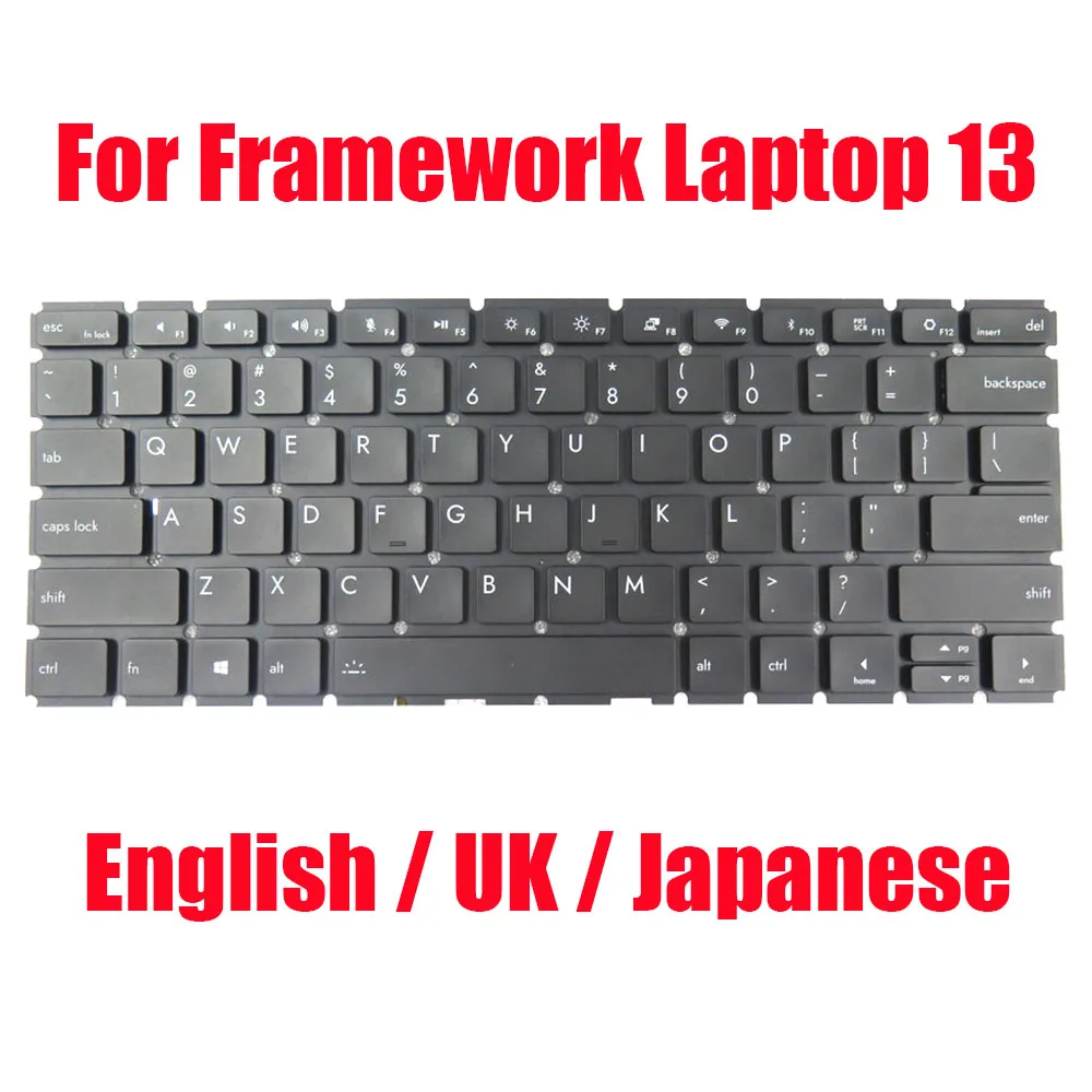 US UK JP Laptop Keyboard For Framework Laptop 13 English United Kingdom ...