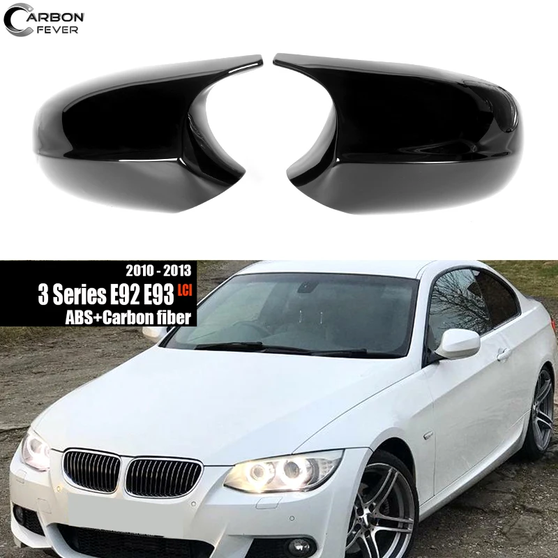 ABS-Gloss-Black-Replacement-Style-Mirror-Cover-For-BMW-3-1-Series-LCI ...