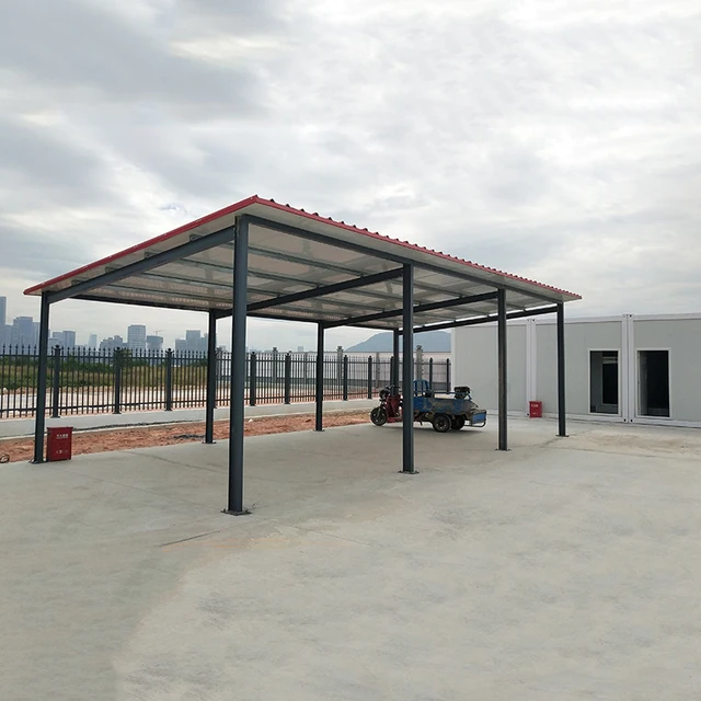 Single Slope Carport Kits