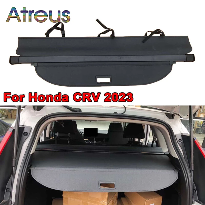 1set Trunk Parcel Shelf Cover for Honda CRV 2023 2024 Retractable Rear ...