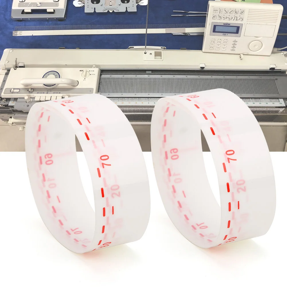 2PCS-Nylon-Professional-Knitting-Machine-Needle-Ruler-Knitter-Sewing ...
