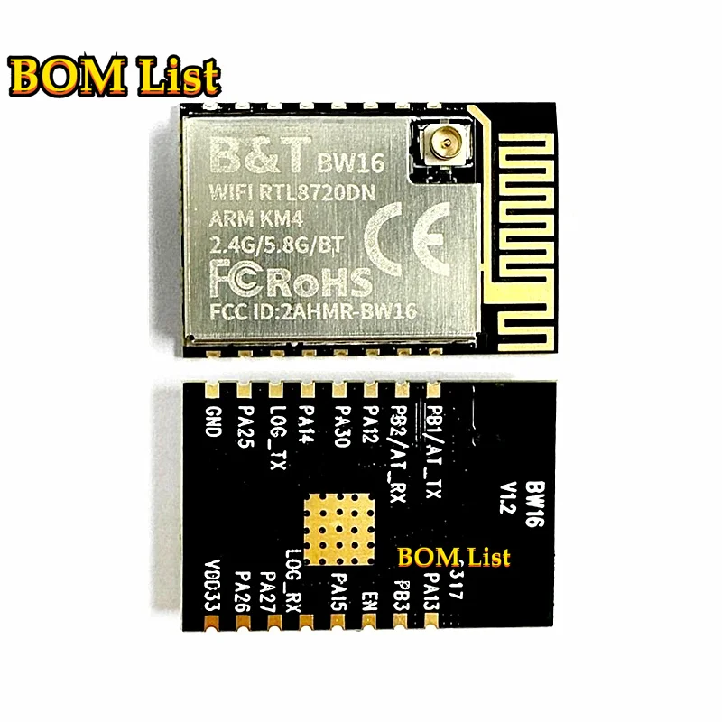 Original-BW16-RTL8720DN-support-BLE-BT5-0-BW16-module-80m-Communication ...