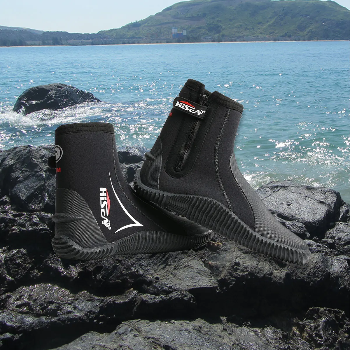 HISEA5mm-neoprene-thickened-sole-diving-boots-for-men-and-women-high ...