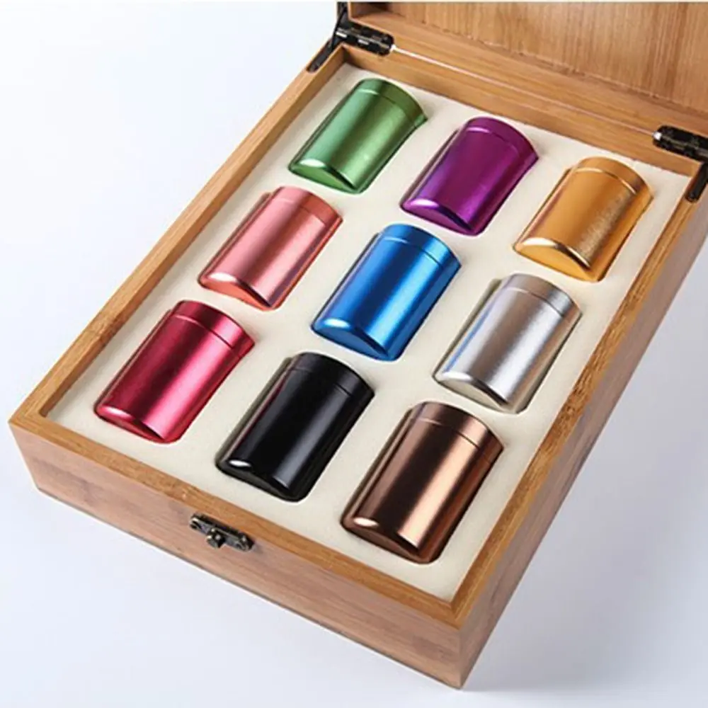 Round-Small-Aluminum-Cans-Metal-Aluminum-Cans-Sealed-Loose-Tea ...