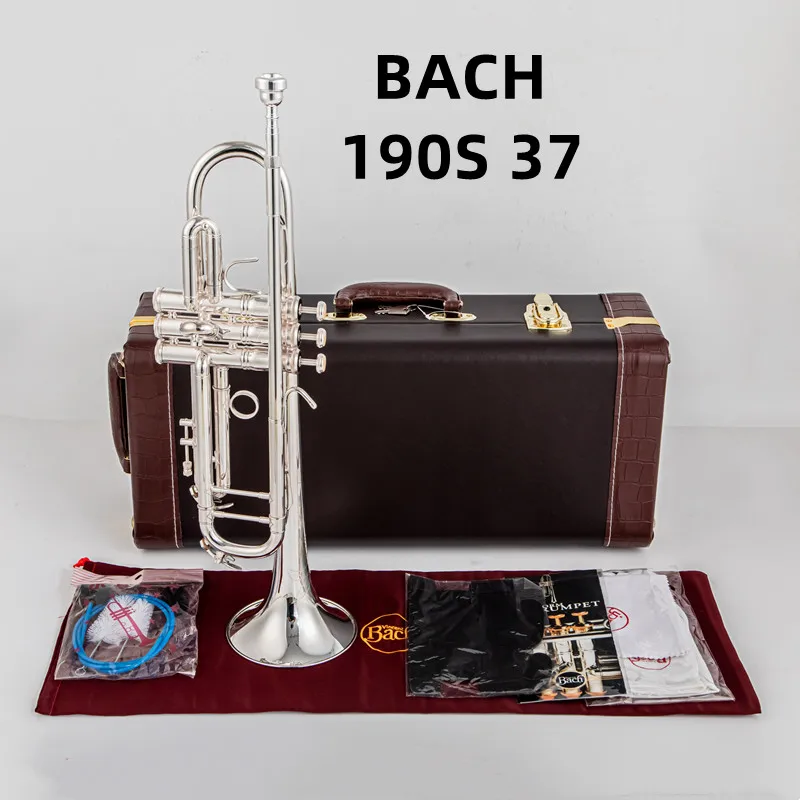 Bach-Stradivarius-190s-37-50th-Anniversary-Silver-Trumpet-Pipe-Flat ...