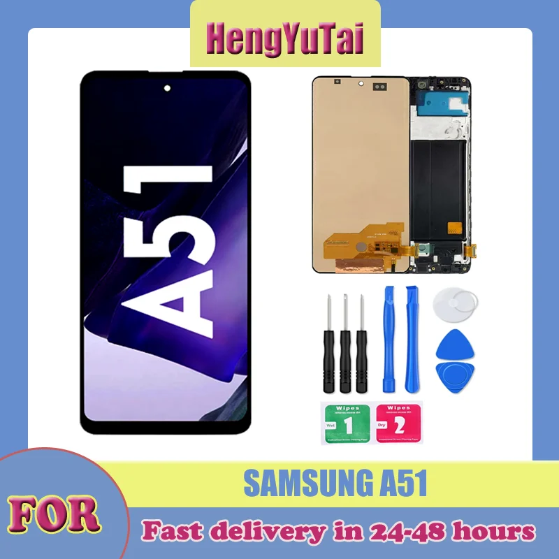TFT-LCD-Display-Screen-Touch-Screen-Digitizer-Assembly-for-Samsung-Galaxy-A51-4G-A515-A515U ...