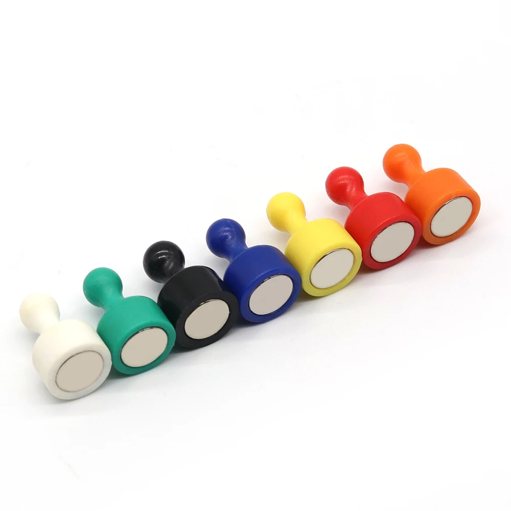10Pcs-12X20-mm-Push-pin-Office-Strong-Small-Round-Magnetic-Magnets ...
