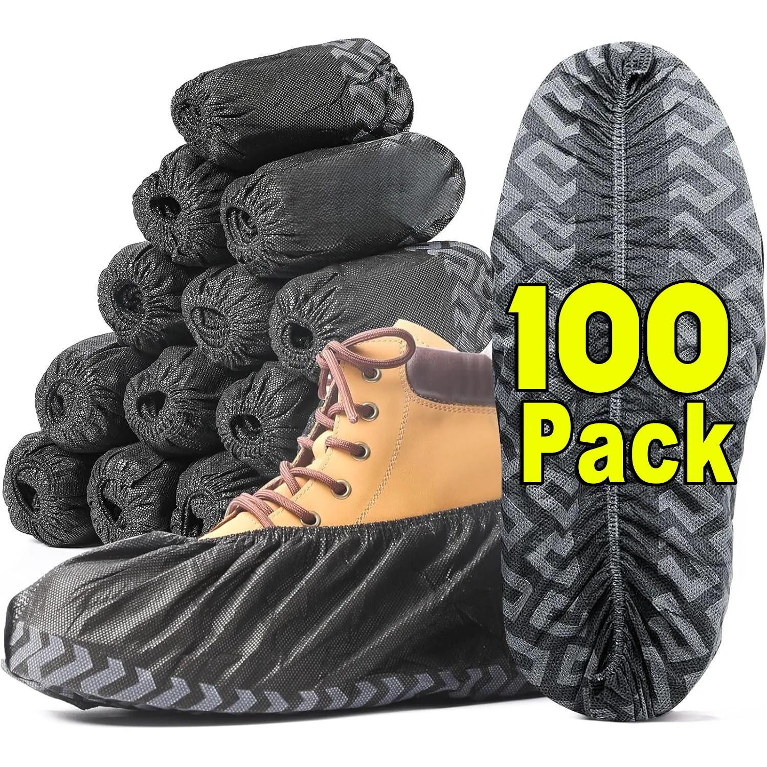 Shoe Covers Disposable Non-Slip Non-Woven Fabric Boot Covers for ...