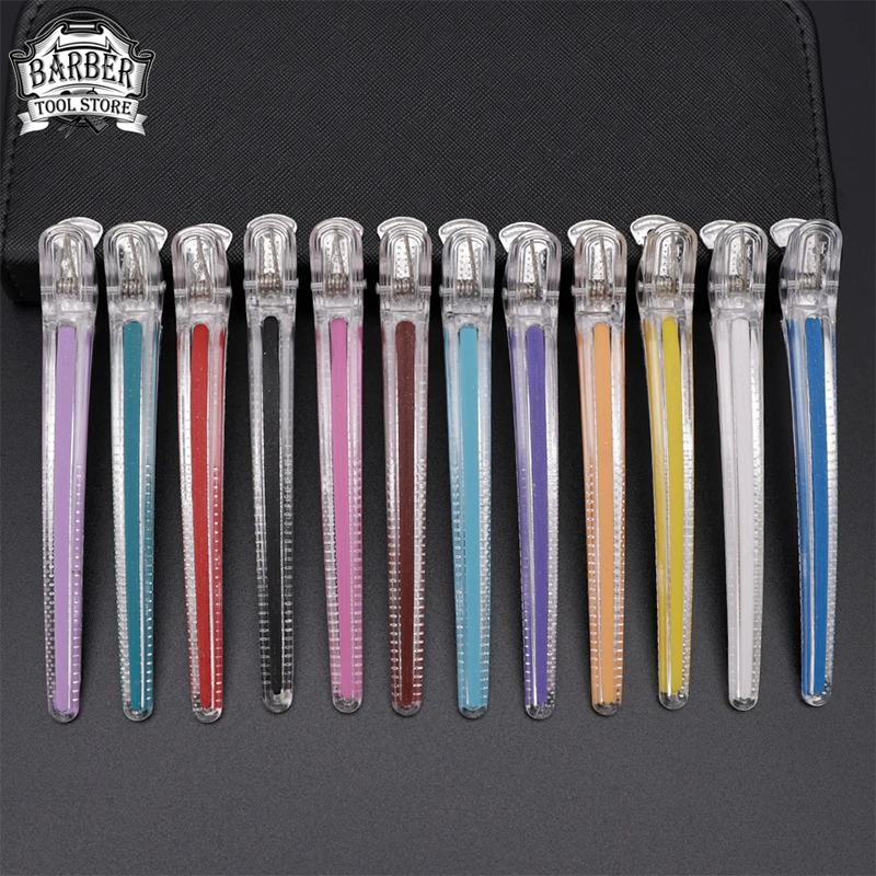 12pcs Barbershop Hairpin Hairdressing Hair Clip Hairdresser Haircut ...