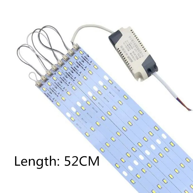 Tablero de lámpara led montado en el techo, barra de luz de 24W, 32W ...