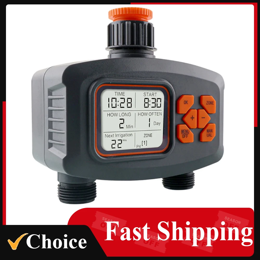 Water-Timer-for-Garden-Hose-Smart-Sprinkler-Timer-2-Outlets-Large-LCD ...