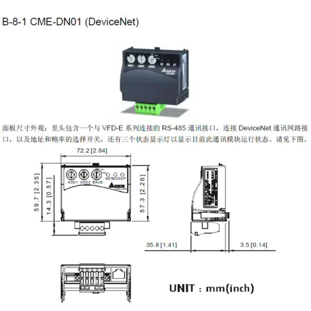 Original-Delta-communication-card-CMC-EIP01-CMC-MOD01-EMC-PG01L-CMC ...