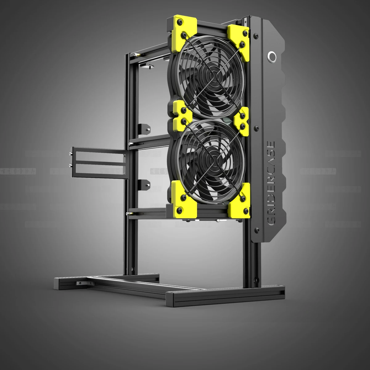 Veddha-Grider-Case-GC-alpha-V1D-Open-Air-Cooling-Design-ATX-MATX-ITX ...