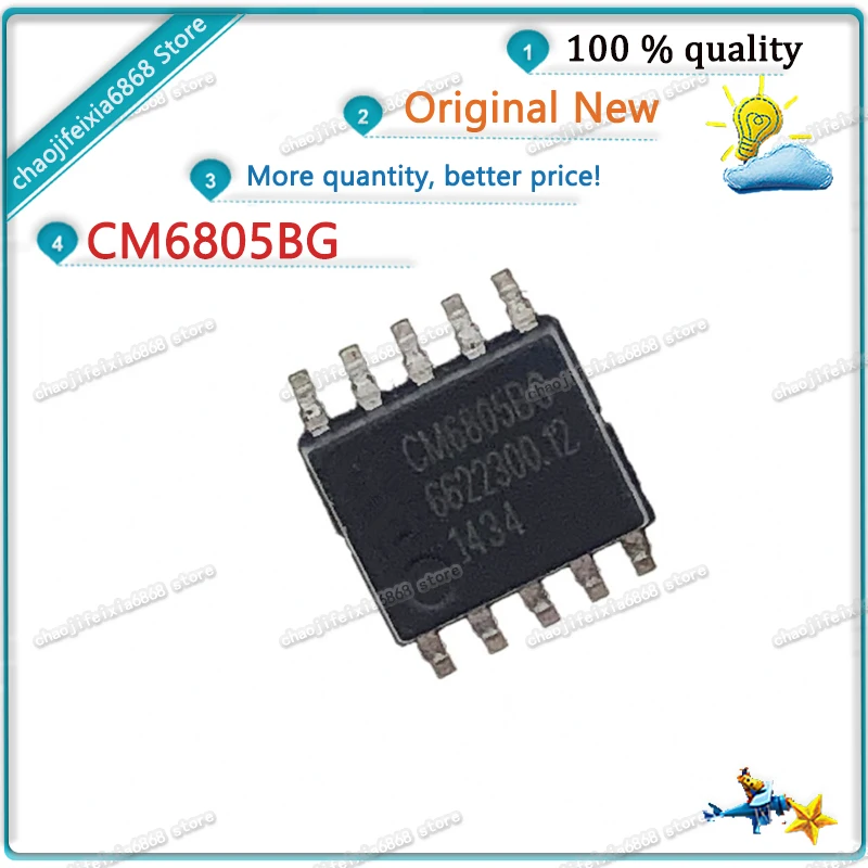 2pcs/lot! Cm6805bg Cm6805b Sop-10 Cm6805 Cm6805ag Sop10 Lcd Power Chip ...